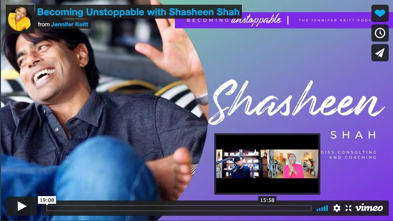 VIDEO: Becoming Unstoppable Podcast with Jennifer Keitt