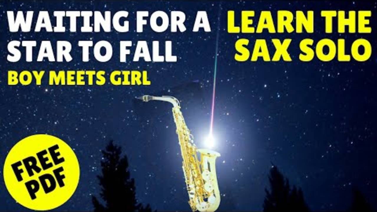 Free PDF Music For The Sax Solo On "Born To Run" by Springsteen