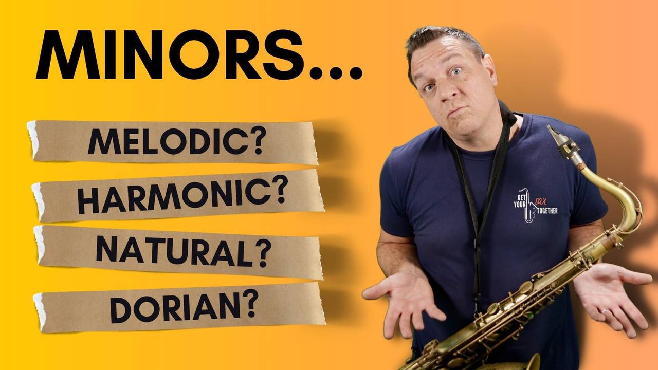 Free Minor Scales PDF Cheatsheet