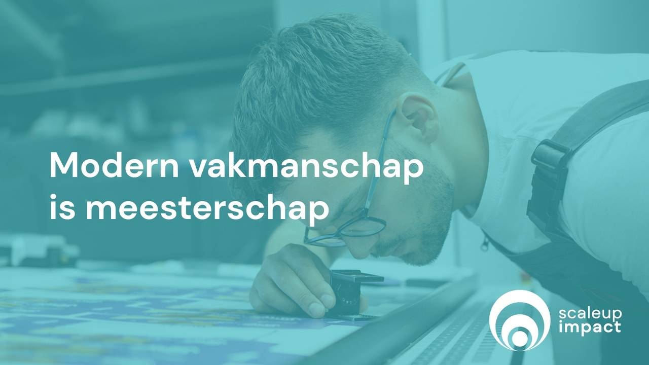 Wat is modern vakmanchap?