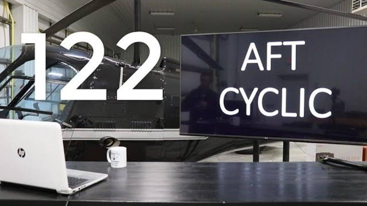 Initial aft cyclic upon autorotation entry | EMERGENCY PROCEDURES