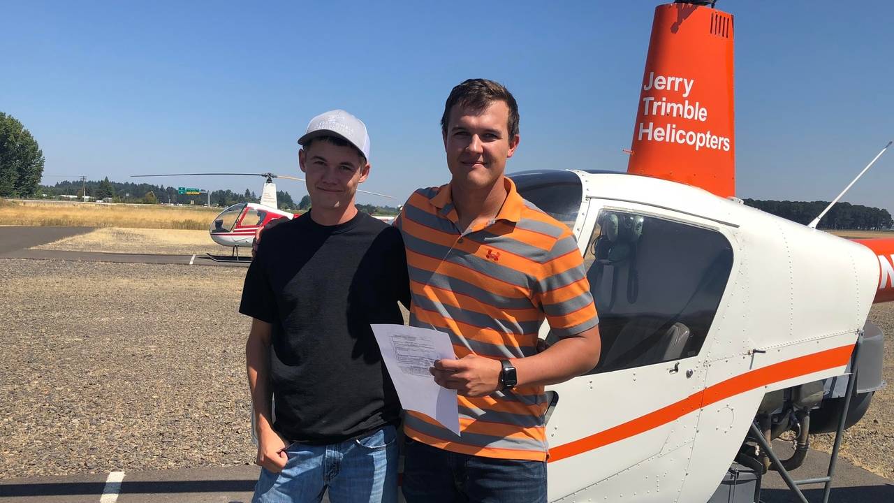 Commercial Pilot Mason Van Der Merwe Congratulations