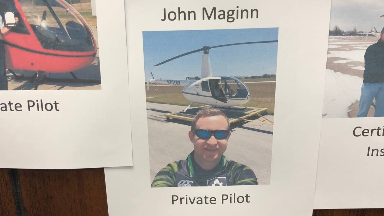 Private Pilot John Maginn Congratulations