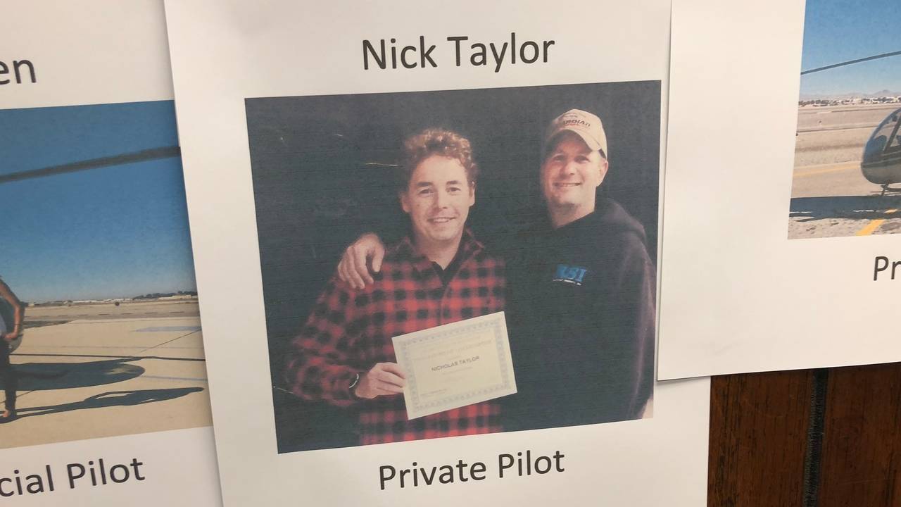 Private Pilot Nick Taylor Congratulations