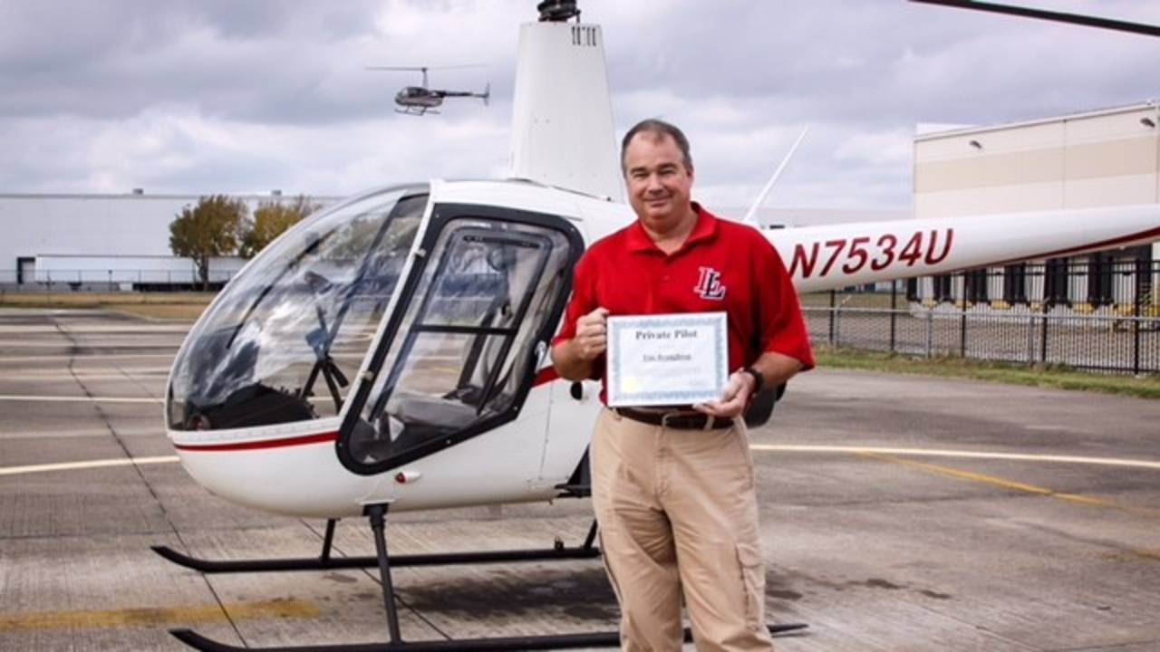 Private Pilot Tim Broughton Congratulations
