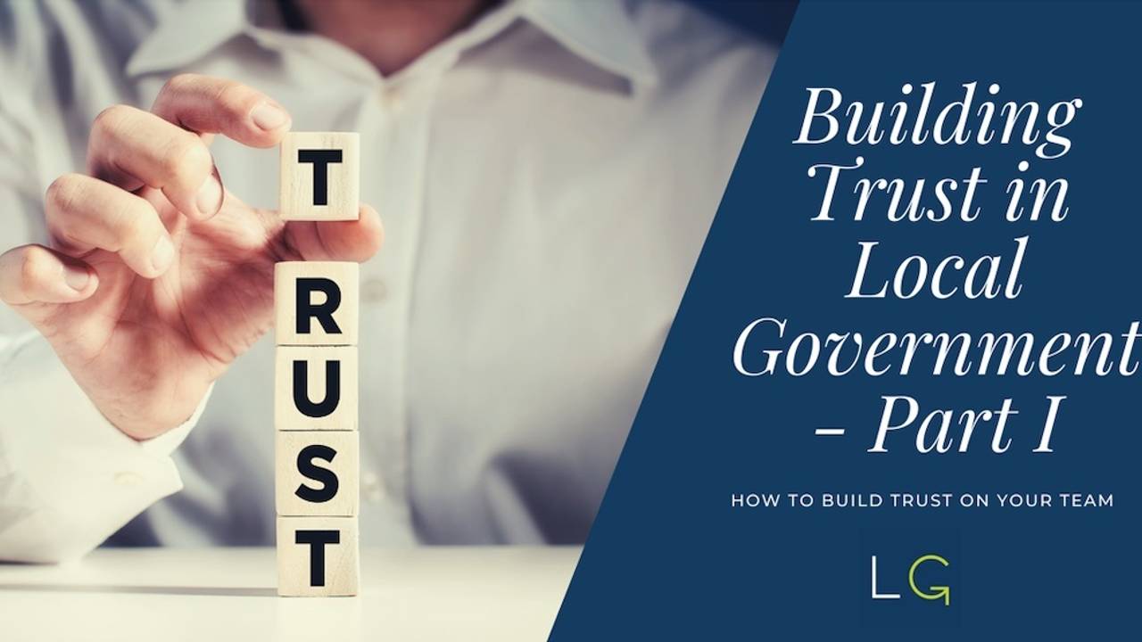 local government training: Trust in Local Government
