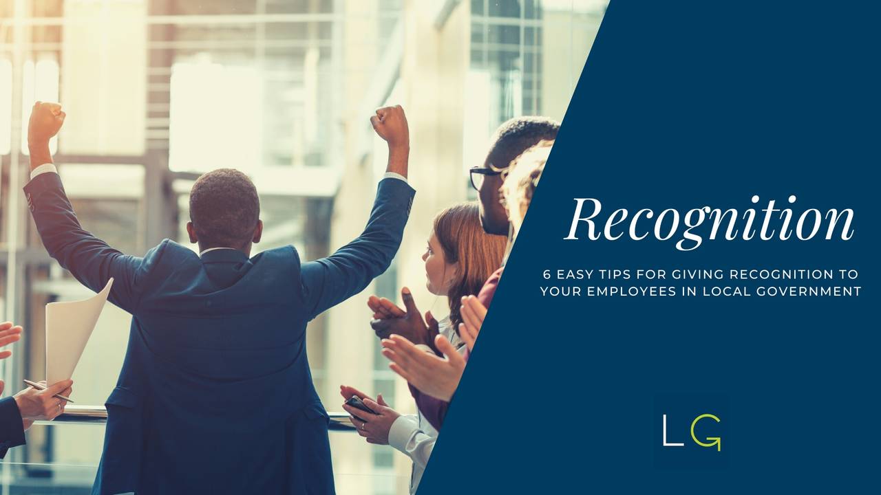 Local Government training: Recognition