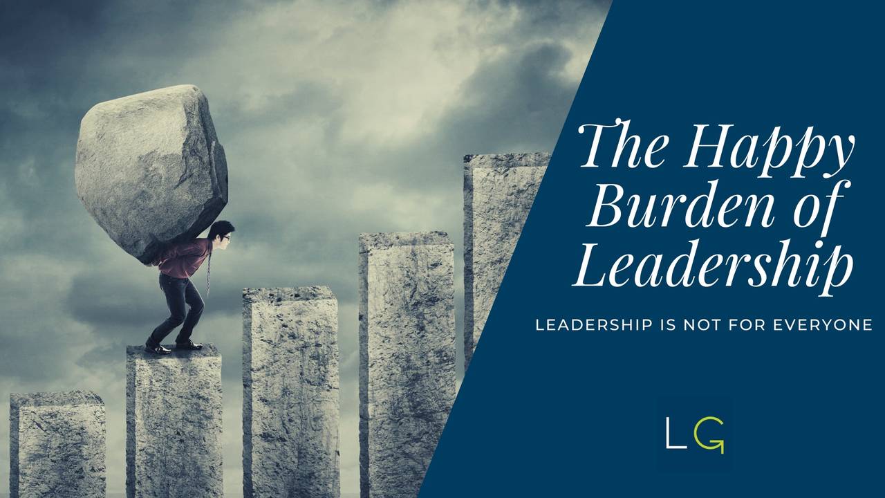 local government training: The Happy Burden of Leadership