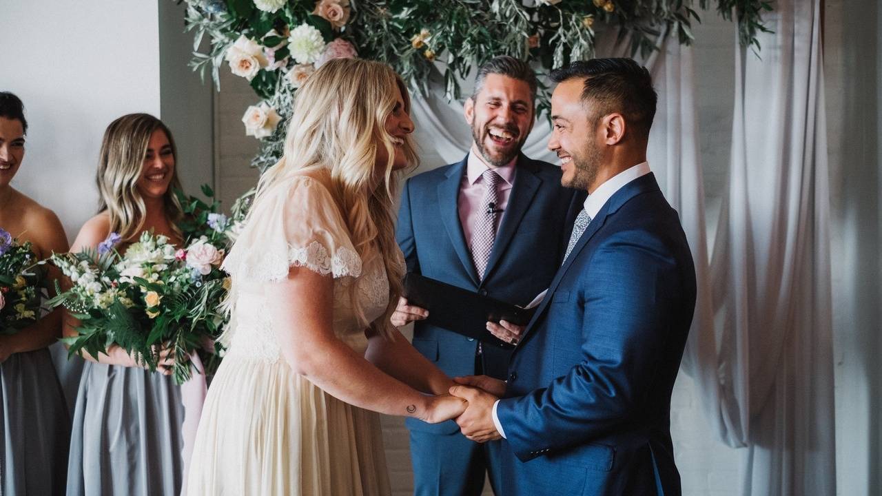 Unboring Wedding Officiant Page