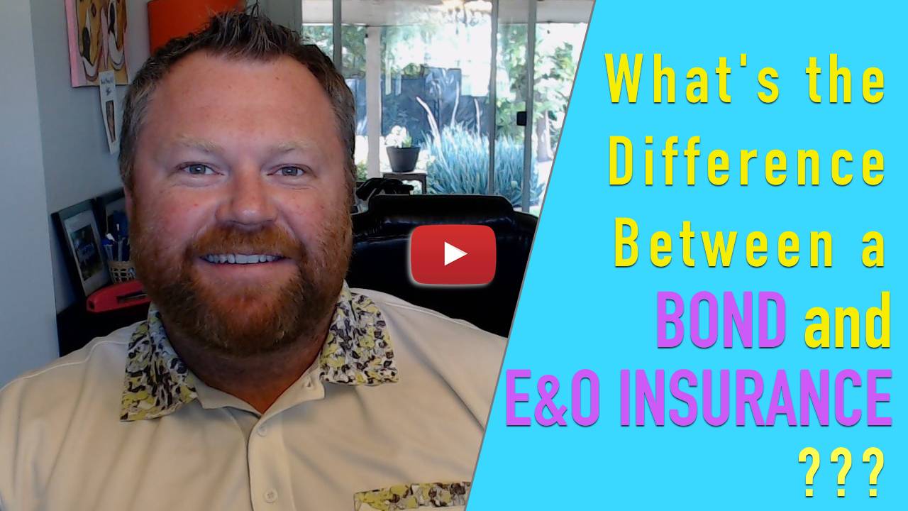 What's the Difference Between a Bond and E and O Insurance?