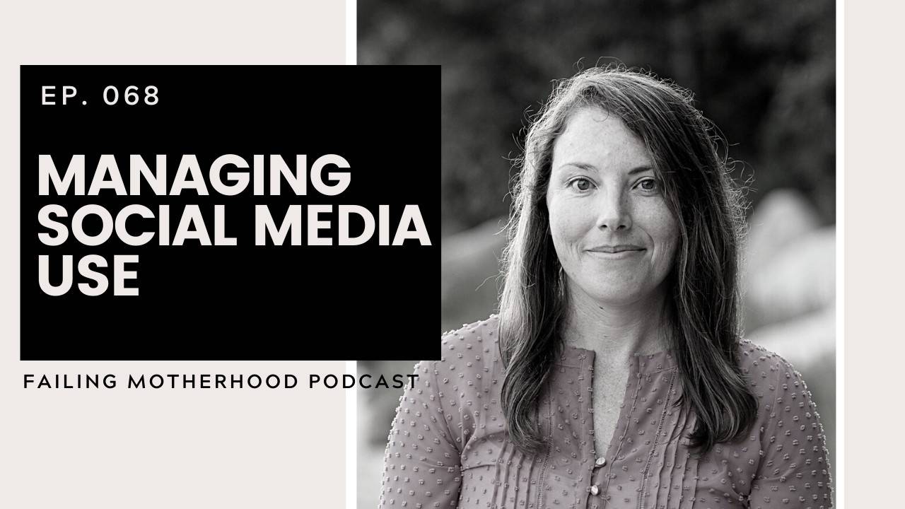 How do I manage social media in motherhood?