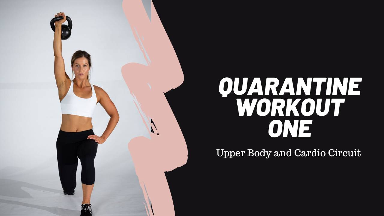 Upper Body and Cardio Circuit. Home Workout Series