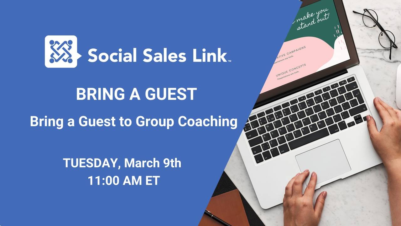 Bring a Guest to Group Coaching - March