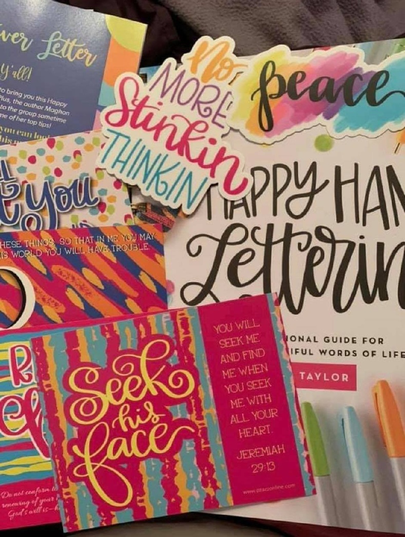 "Whatever Letter" Lettering Club