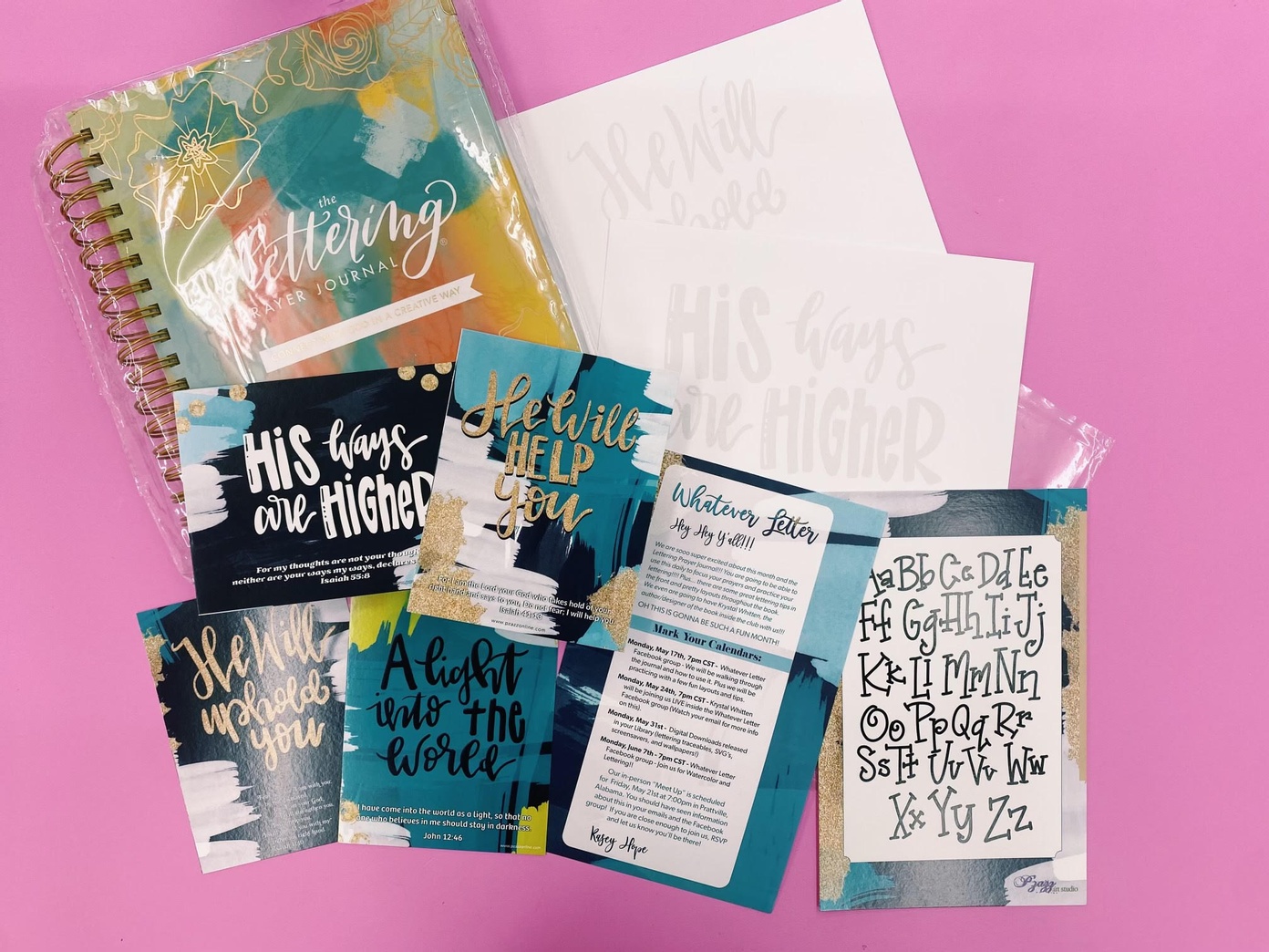 "Whatever Letter" Lettering Club