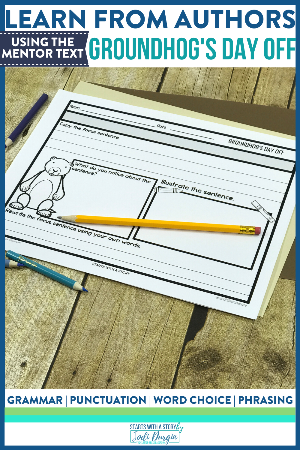 Groundhog's Day Off Book Activities