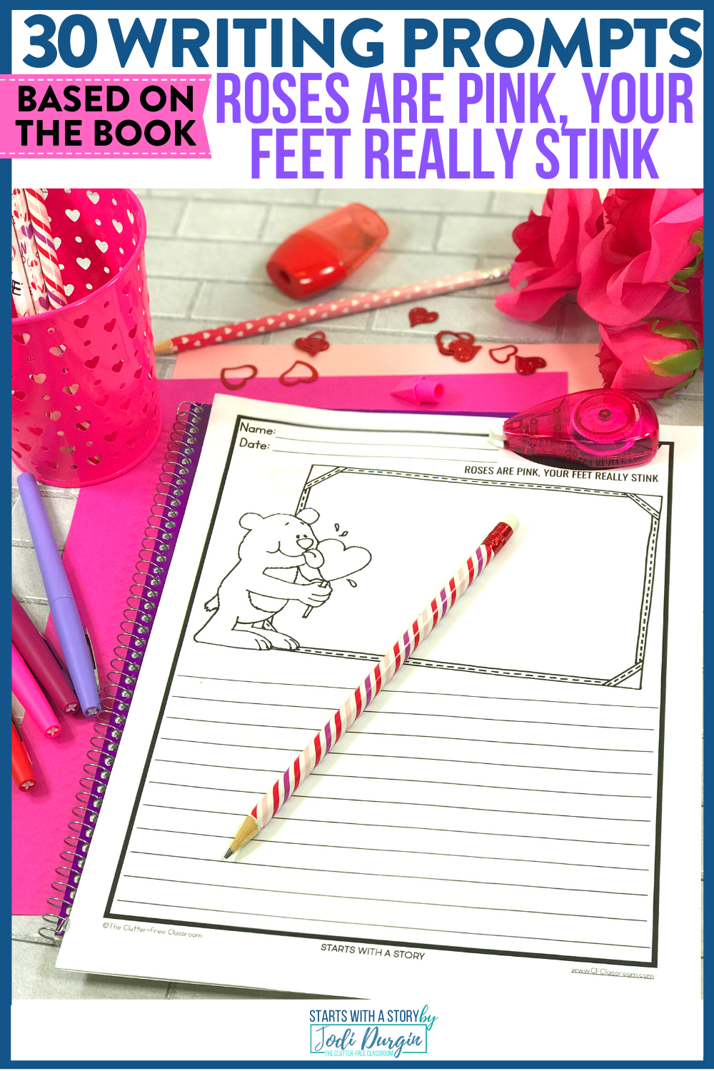 Roses are Pink, Your Feet Really Stink Book Activities