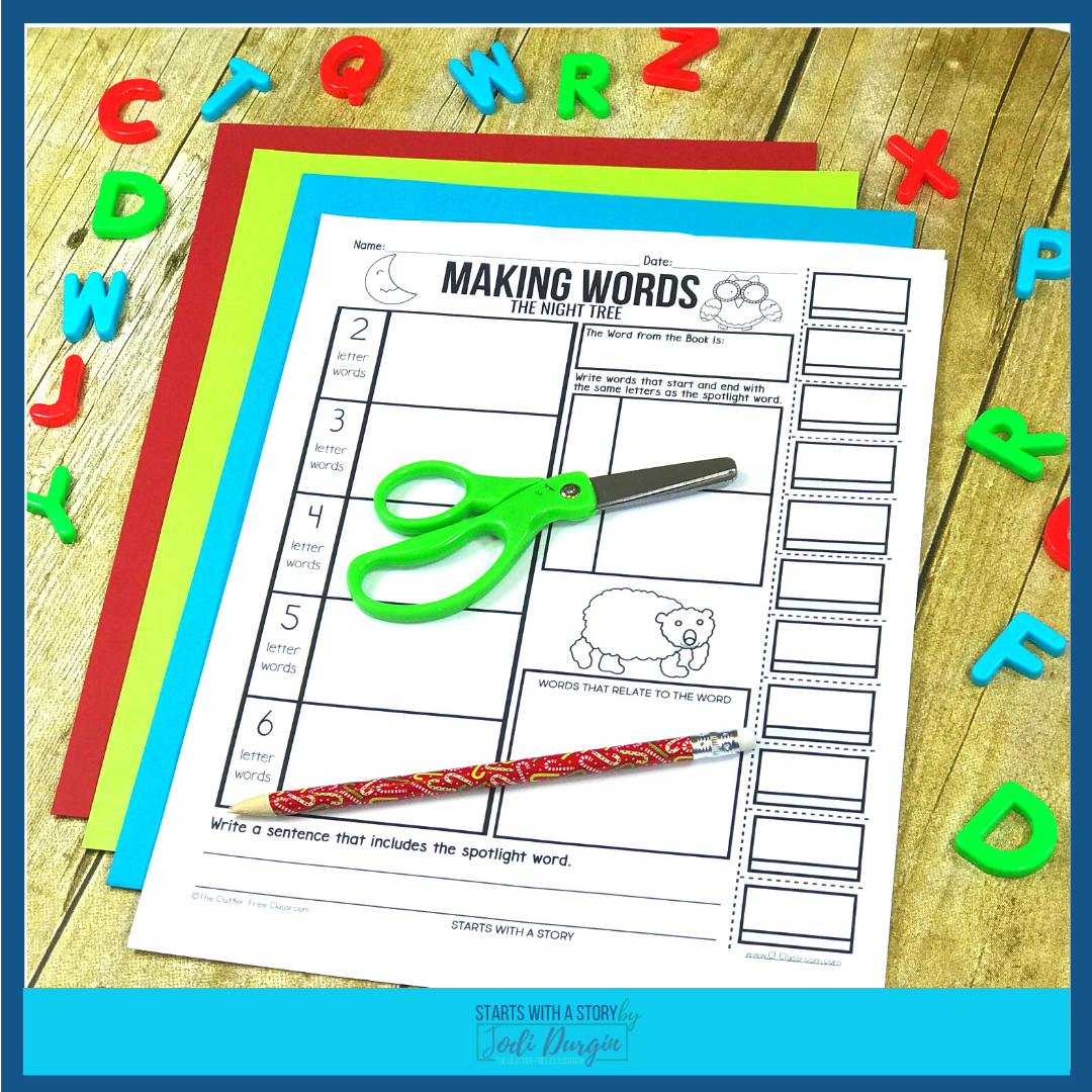 The Night Tree Book Activities