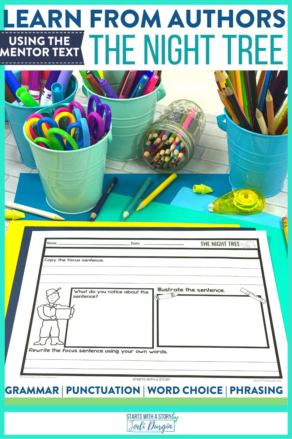 The Night Tree Book Activities