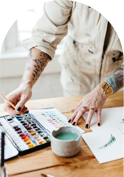 Watercolor, Lettering, Procreate, Art Tutorials | The Pigeon Letters