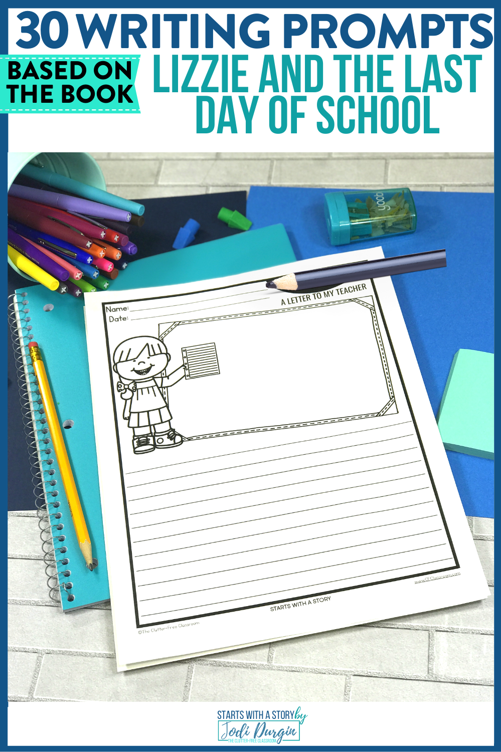 Lizzie and the Last Day of School Book Activities