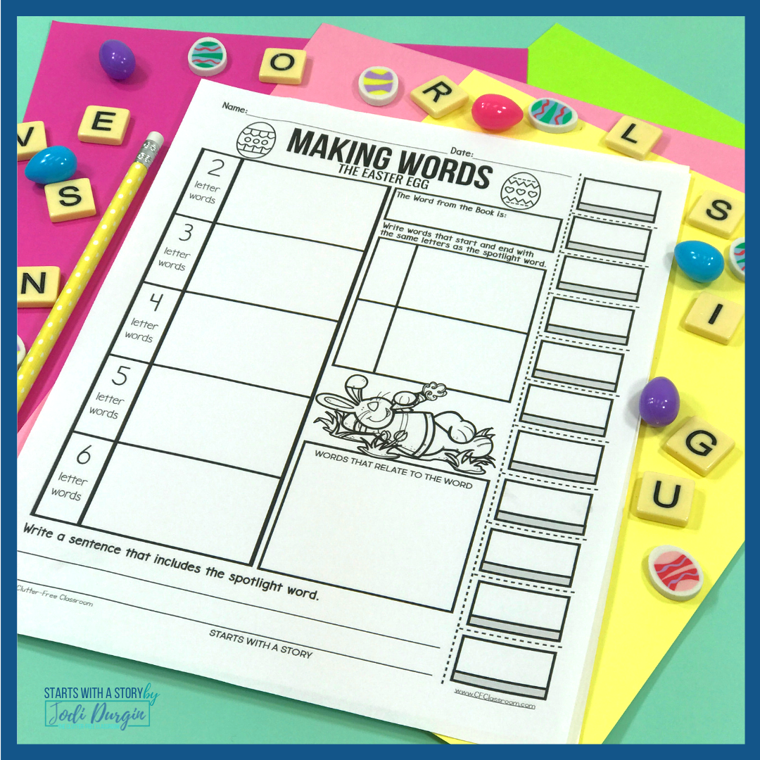 The Easter Egg Book Activities