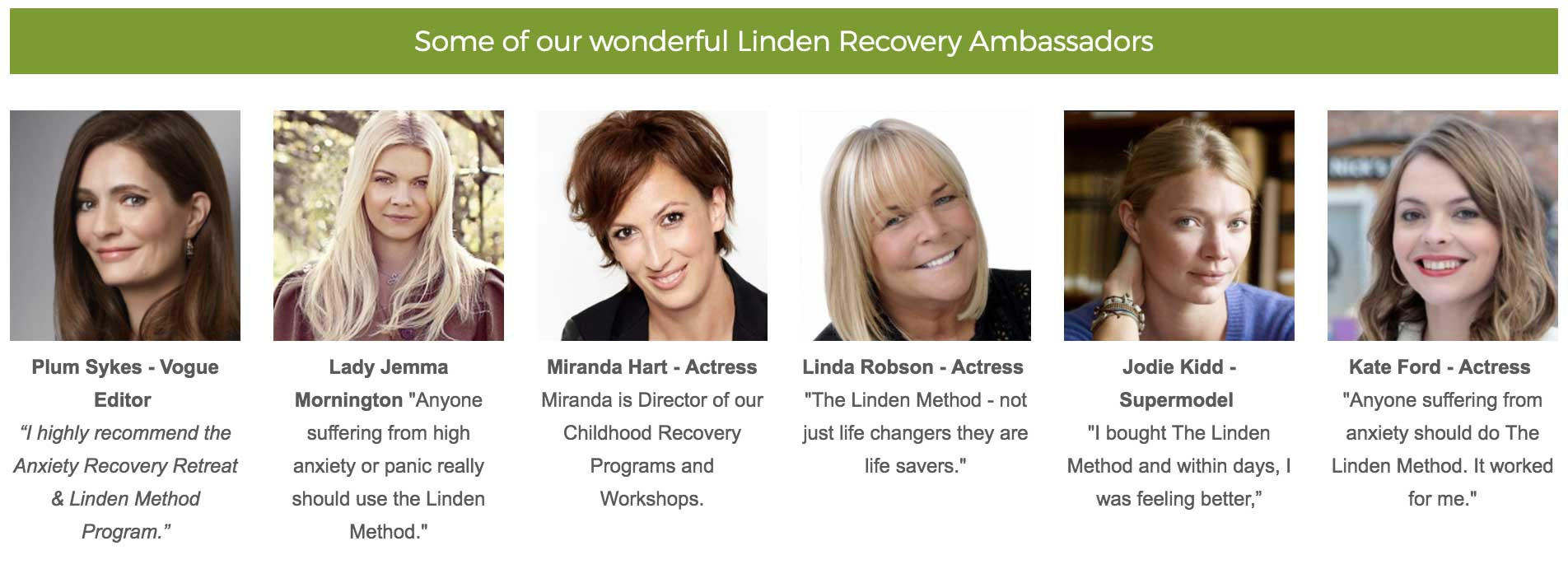 THE LINDEN METHOD Anxiety Treatment Programs. 30 MILLION HELPED