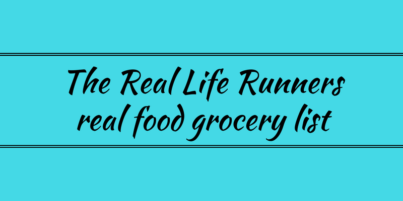 Real Food Grocery List