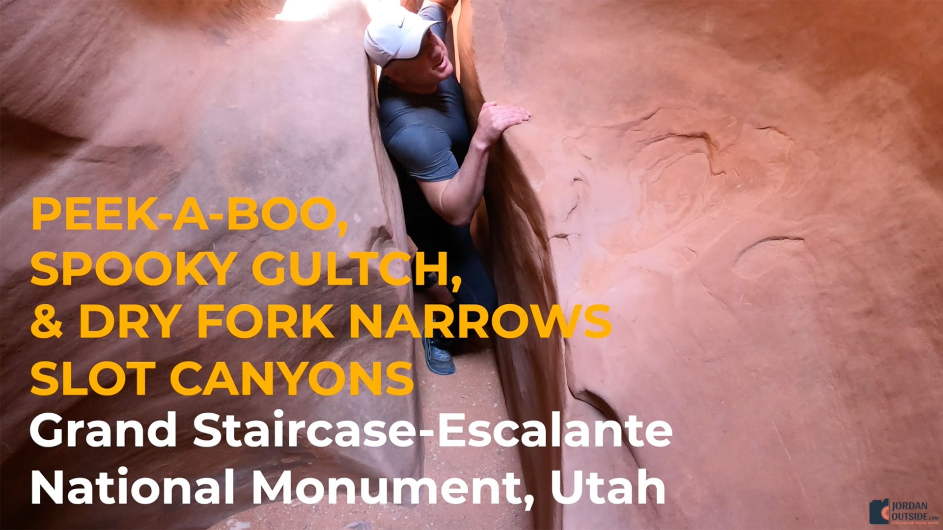 Peek-A-Boo, Spooky Gulch, and Dry Fork Narrows Slot Canyons in Utah