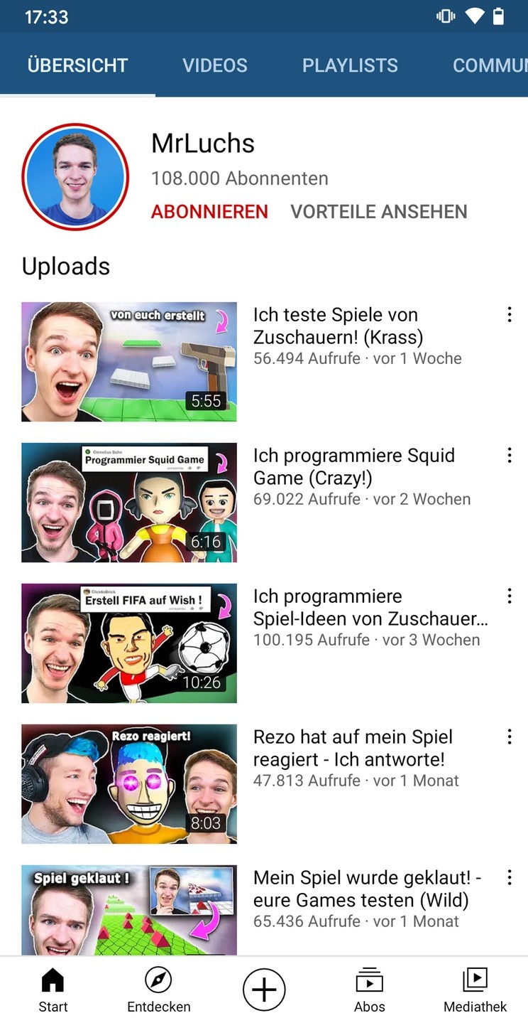 Erstelle eigene Spiele - Spieleentwickler Schnellstart