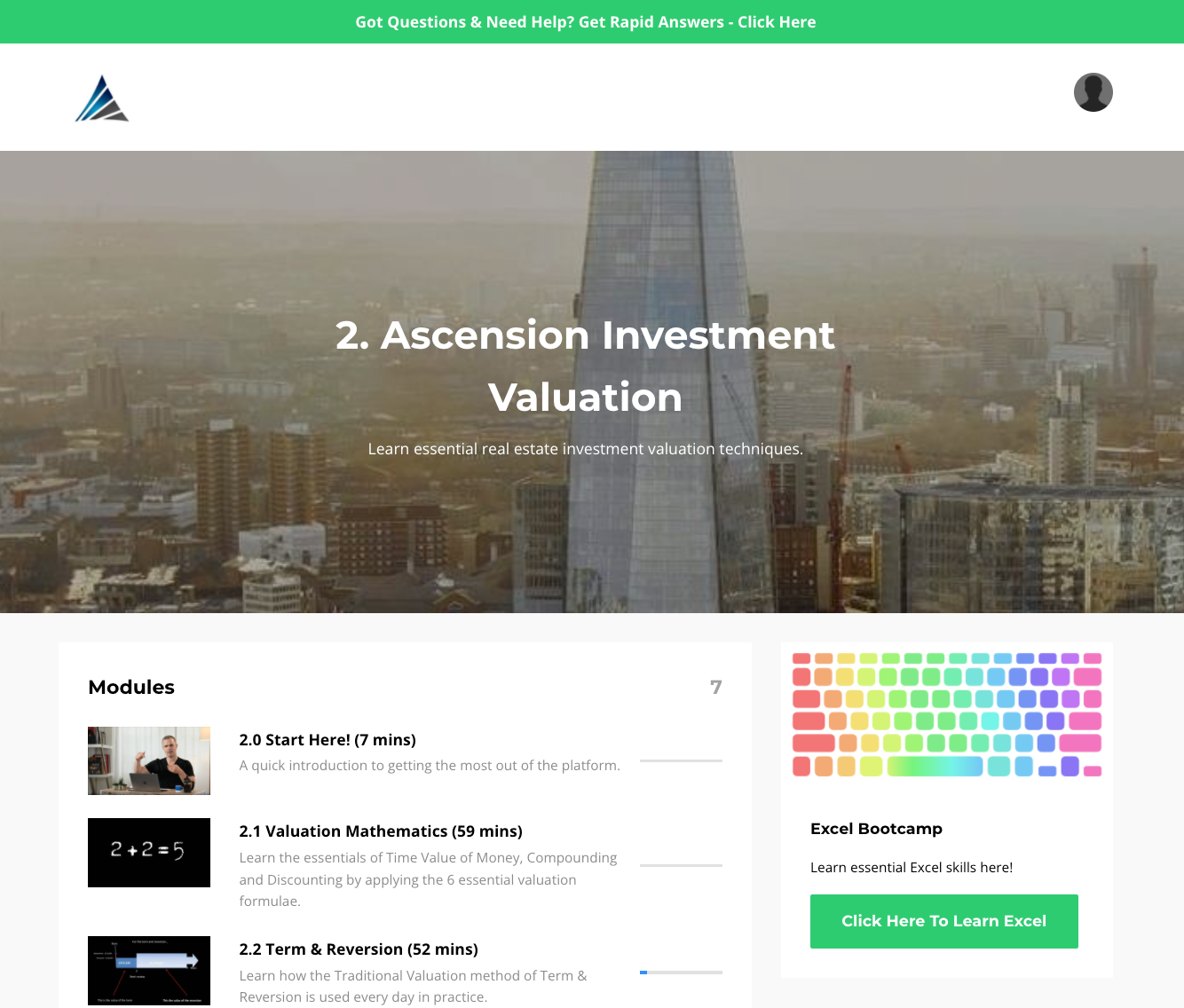 Real Estate Valuation Training | Ascension