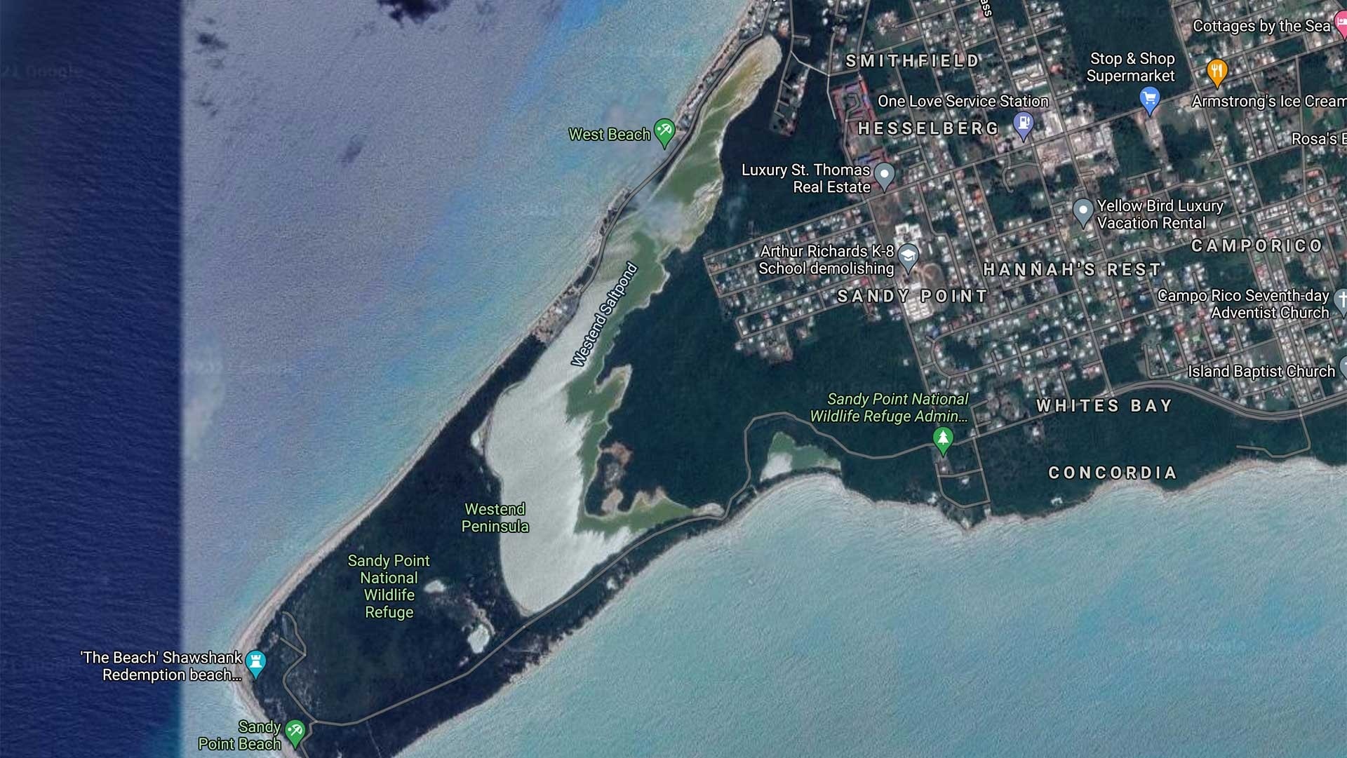 West Beach, St. Croix - U.S. Virgin Islands (USVI)