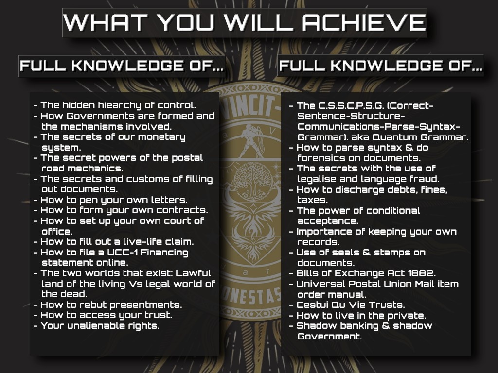 Sovereignty Masterclass Master