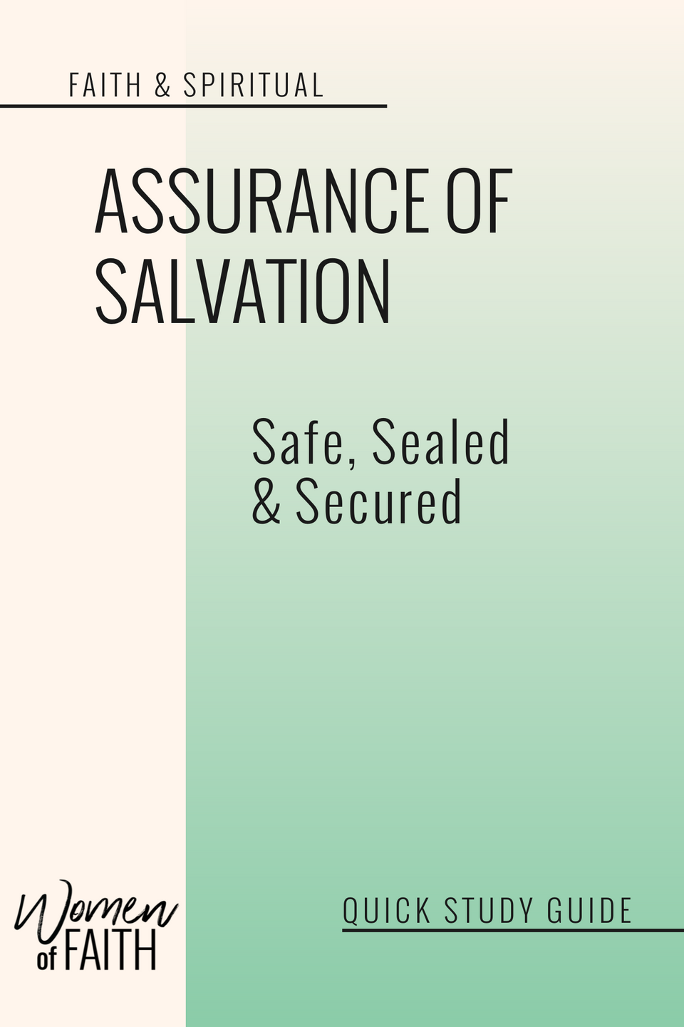 ASSURANCE OF SALVATION