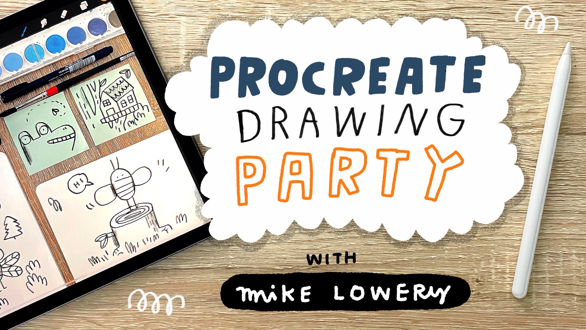 how to draw on video ipad