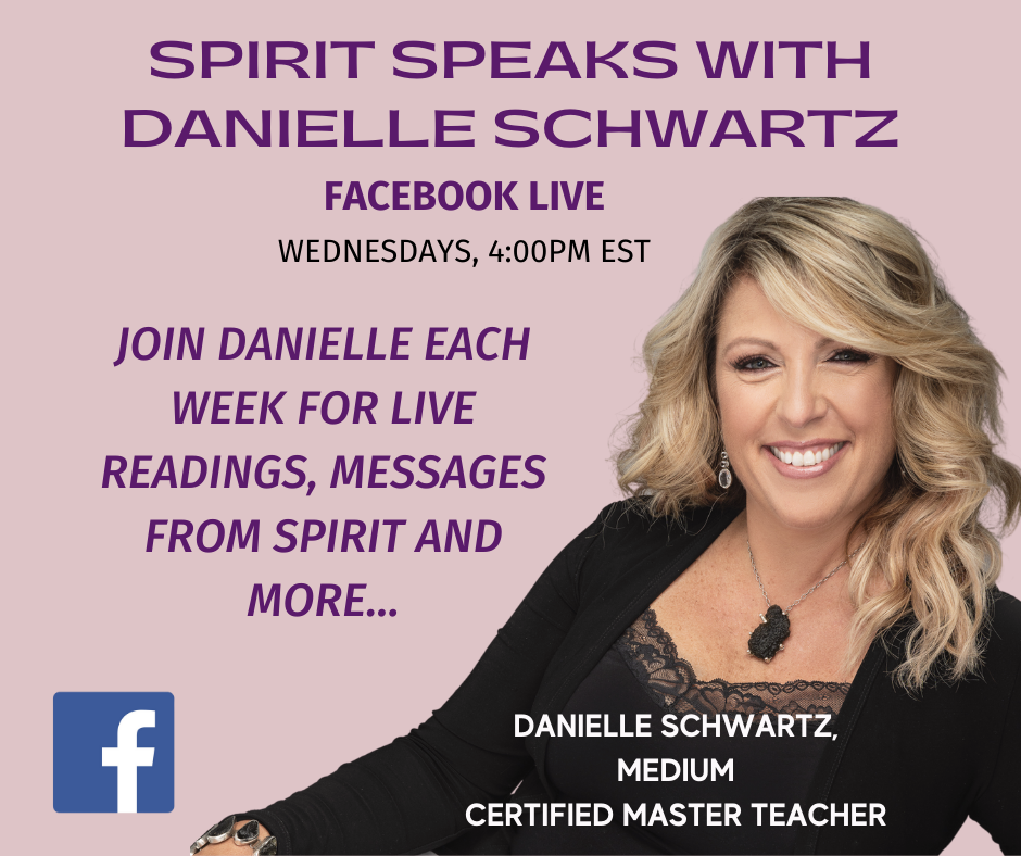 DANIELLE SCHWARTZ MEDIUM PSYCHIC MEDIUMSHIP SPIRITUAL READINGS EVENTS