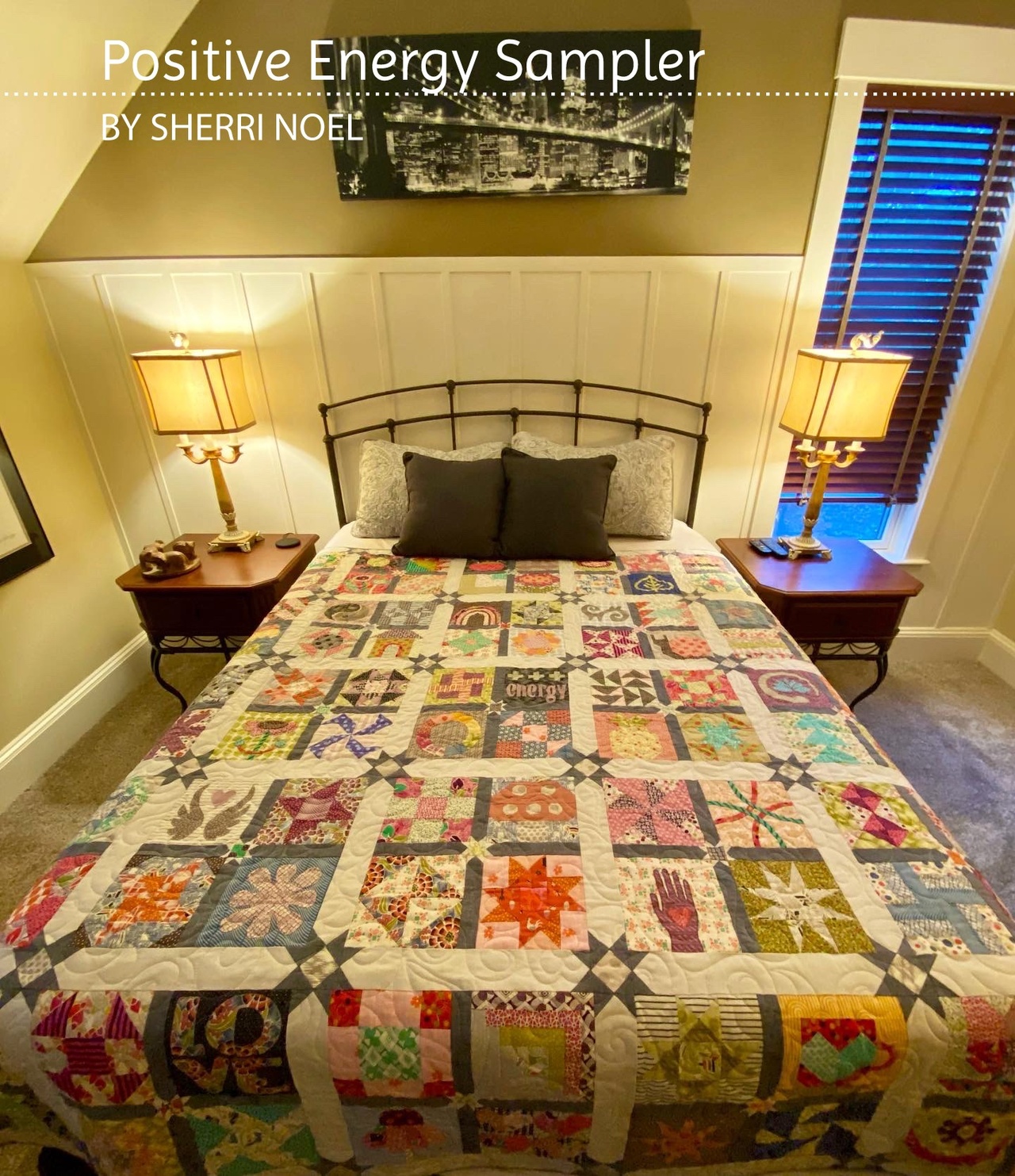 This patchwork sampler uses many techniques and includes the patterns ...