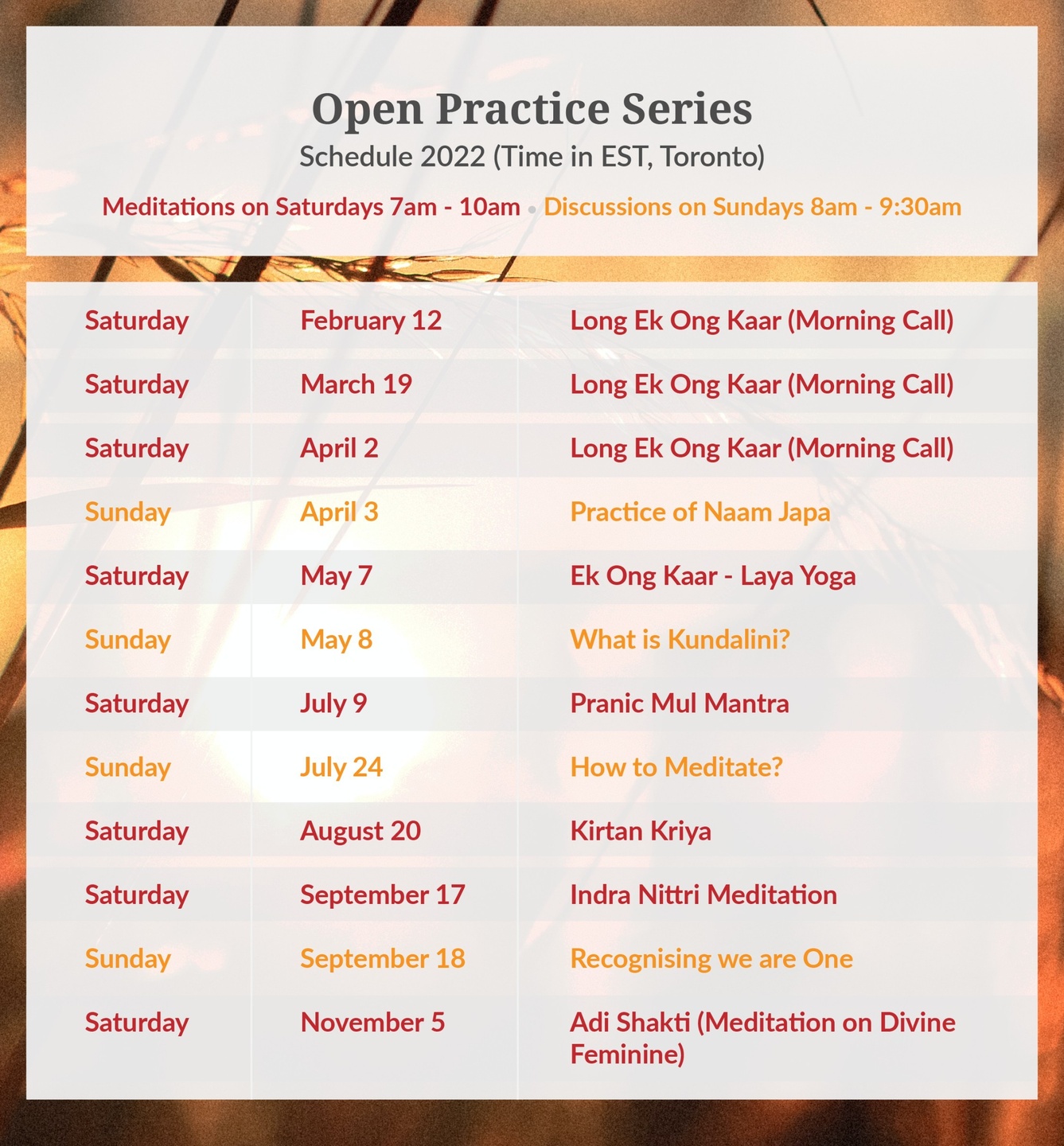 Sat Dharam Kaur: Practice Series