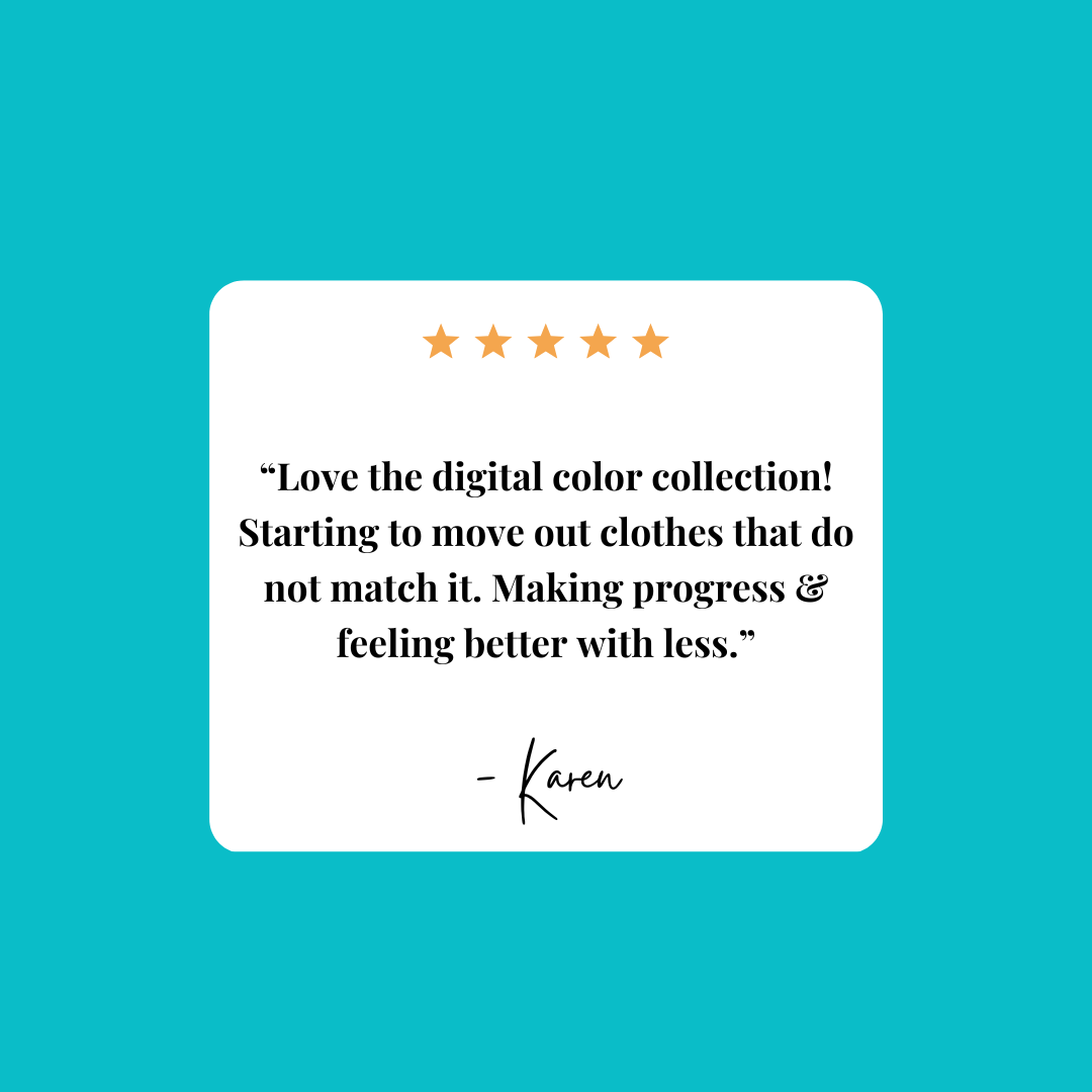 Clear Color Code - Digital Color Swatches for Dressing