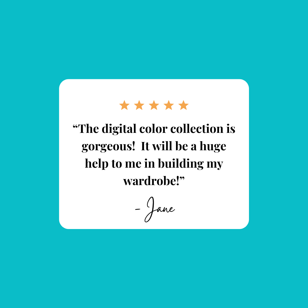 Cool Color Code - Digital Color Swatches for Dressing