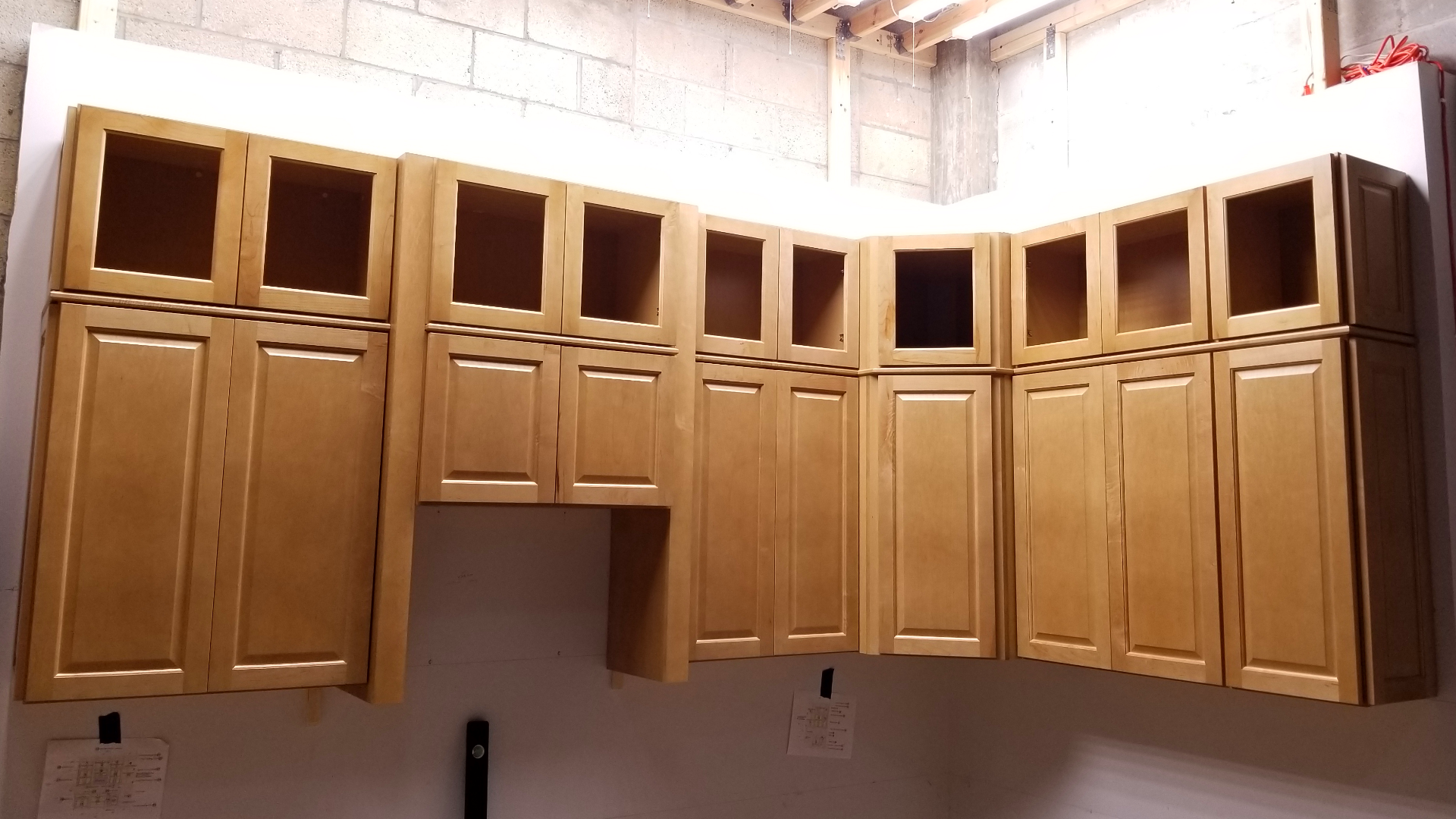 How To Install Stacked Wall Cabinets at Lydia Christopher blog