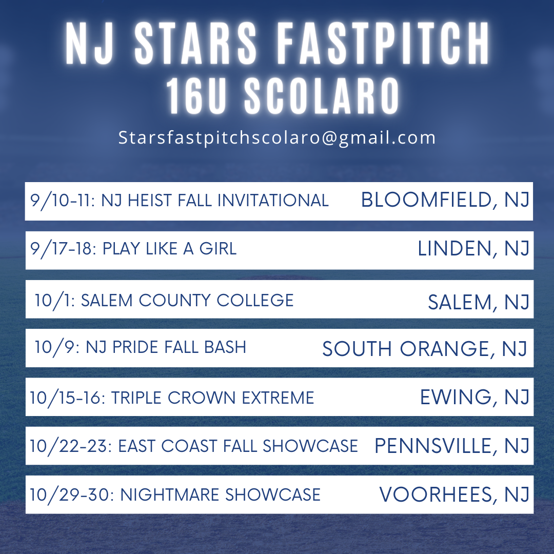 16U Stars Fastpitch Scolaro