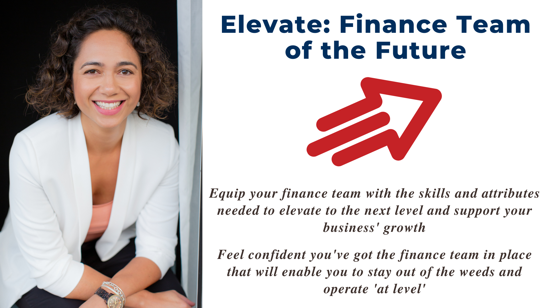 Elevate: Finance Team of the Future
