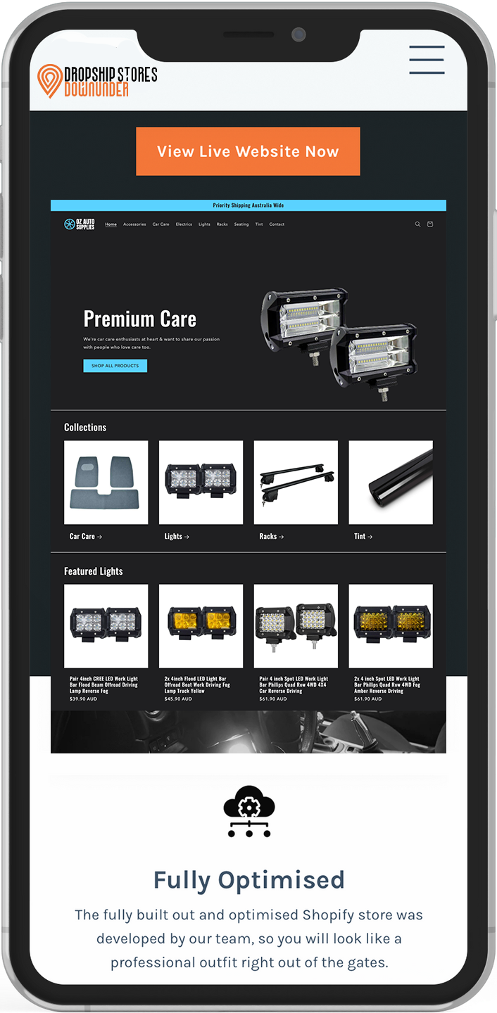 Website Marketplace - Dropship Stores Downunder