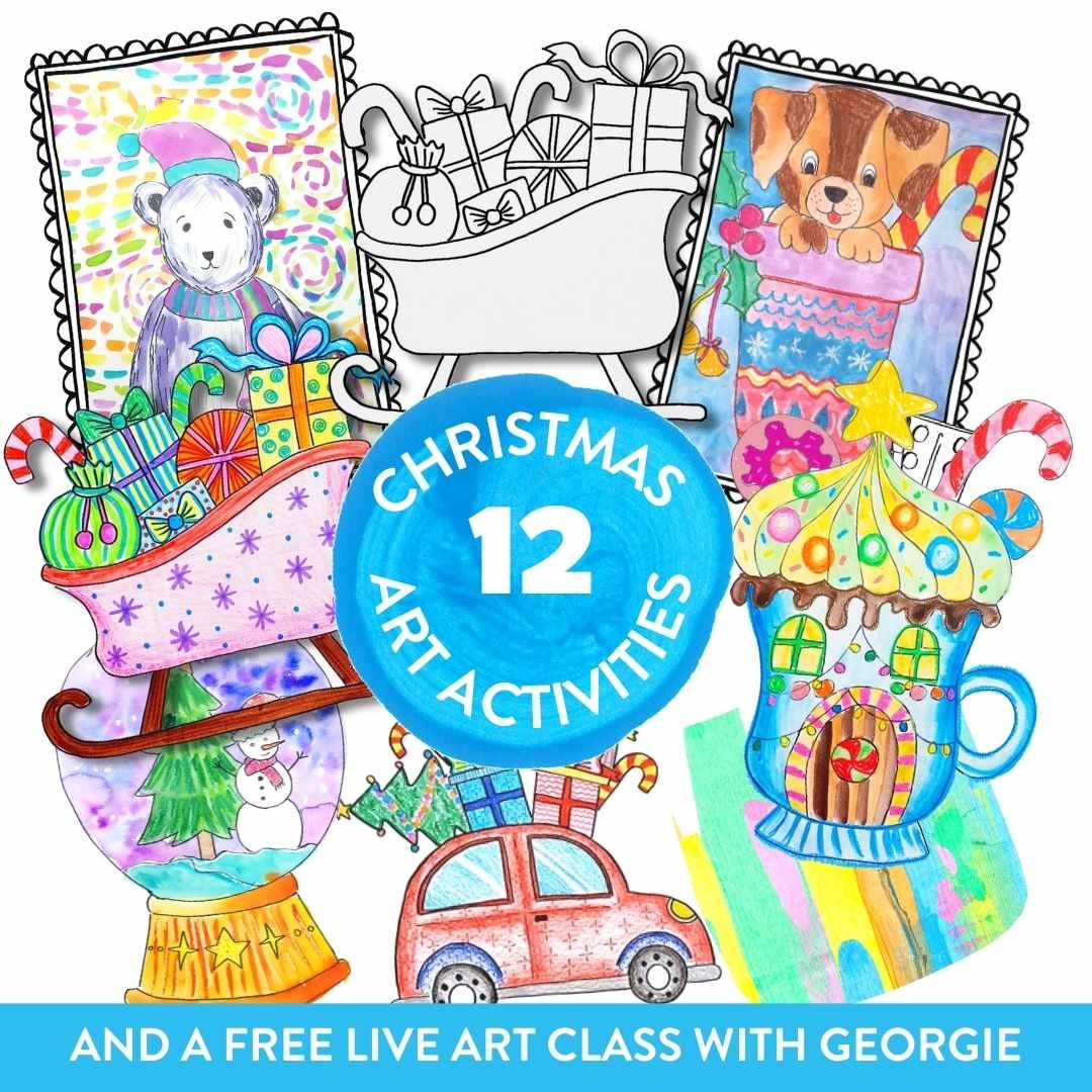 Easy Art Activities your kid will actually finish and matching Children ...