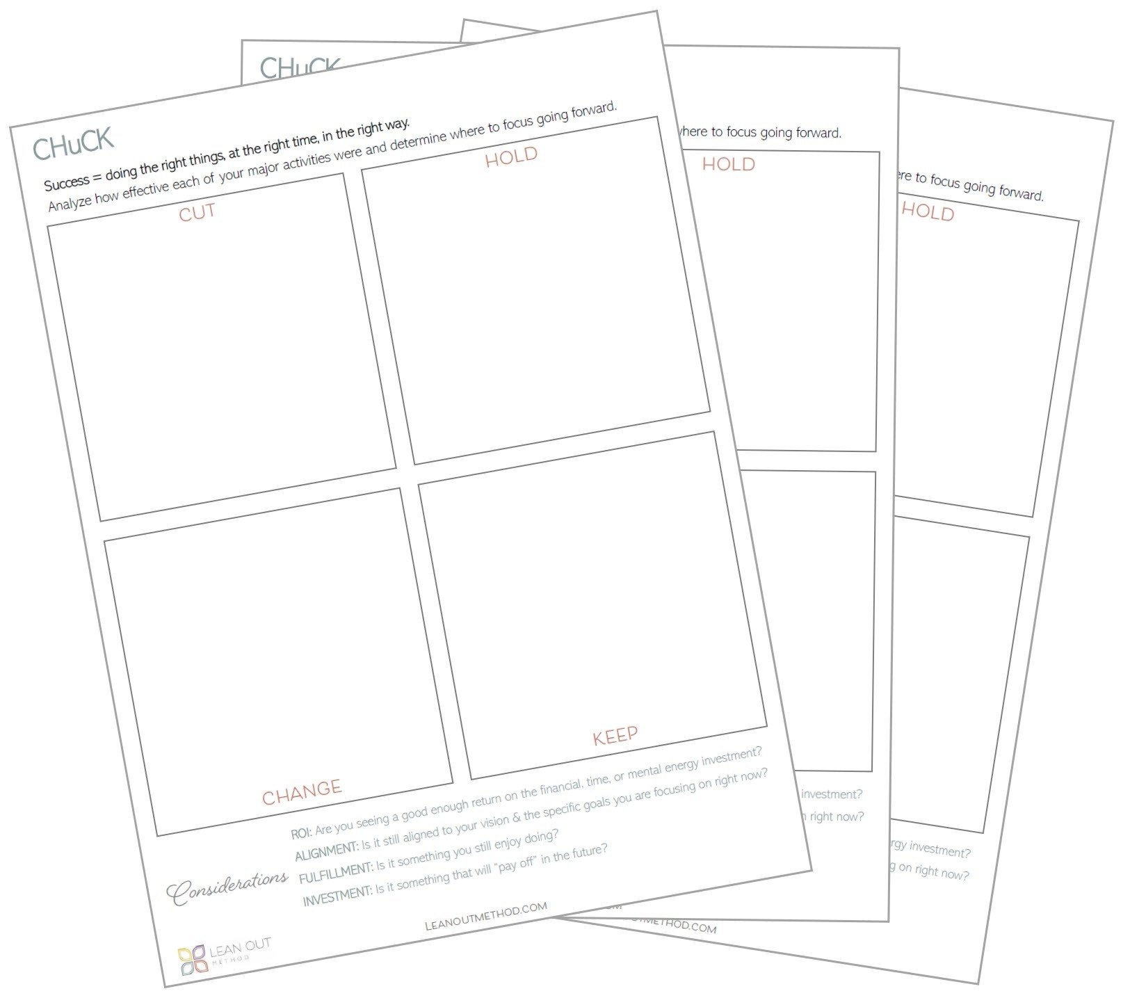 CHuCK Guide | Lean Out Method