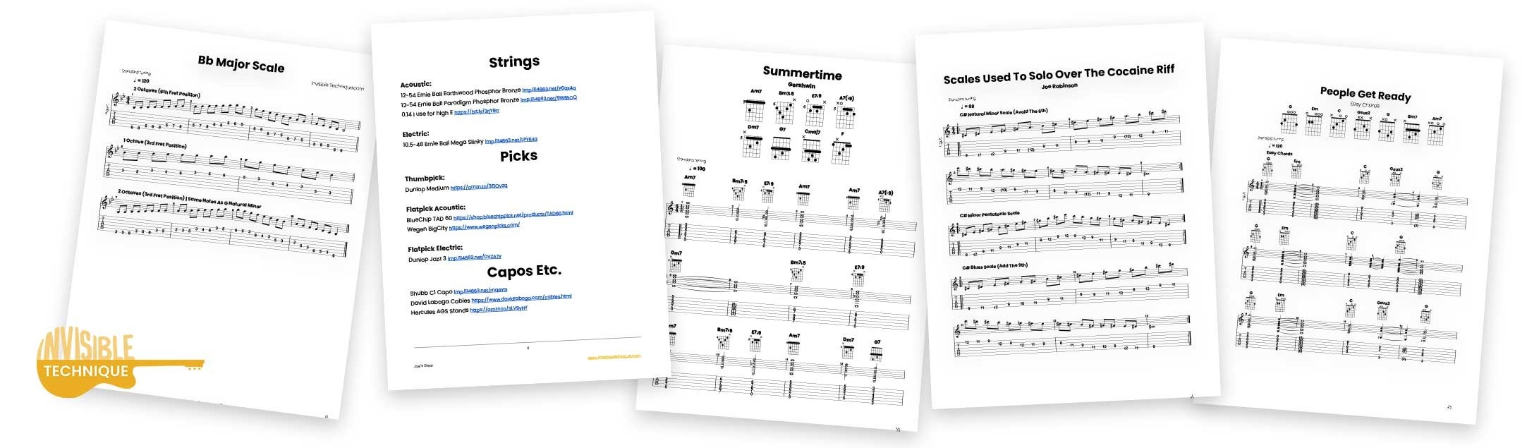 Summertime Free Backing Track and Chord Chart