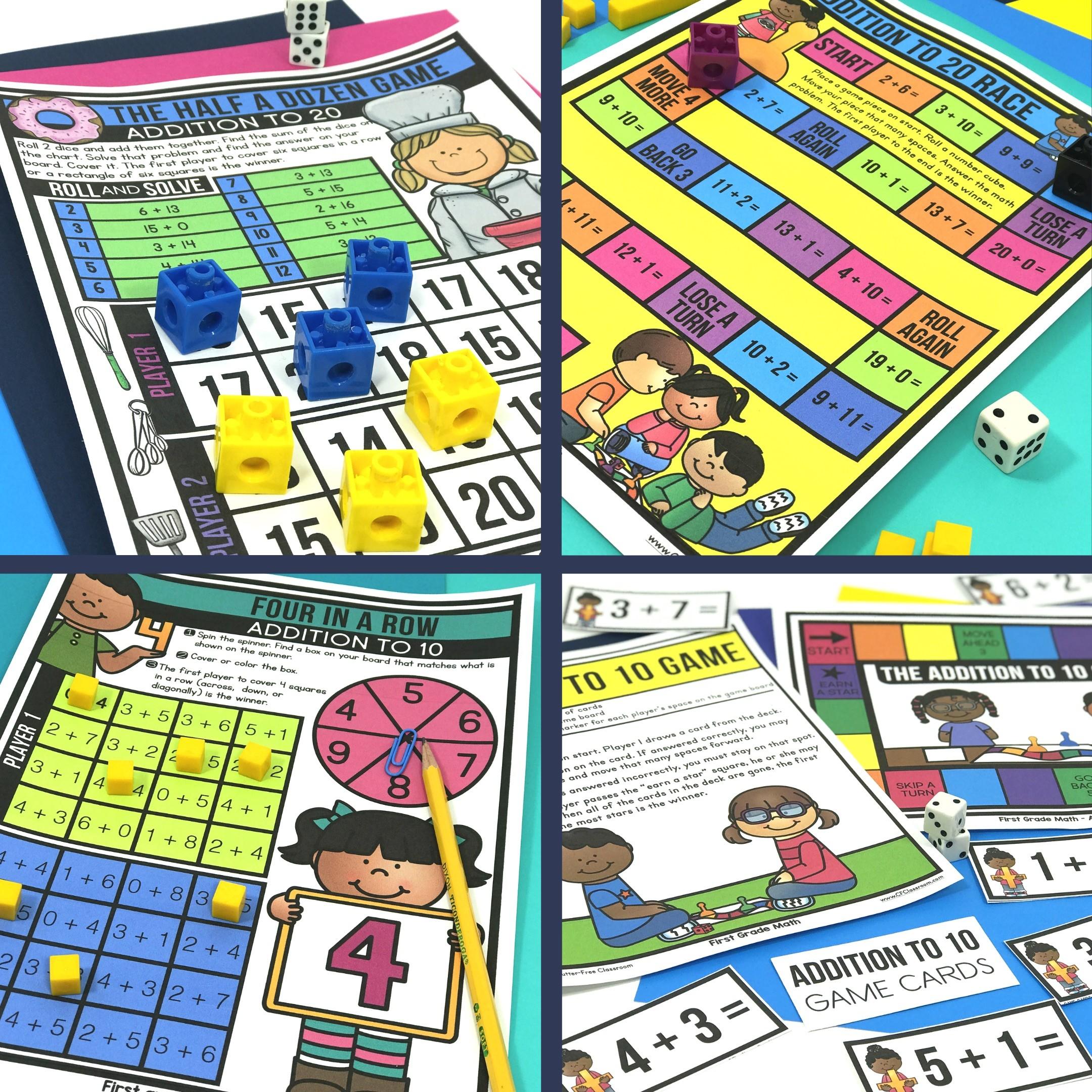 ELEMENTARY MATH RESOURCE COLLECTION OVERVIEW 1st GRADE MATH