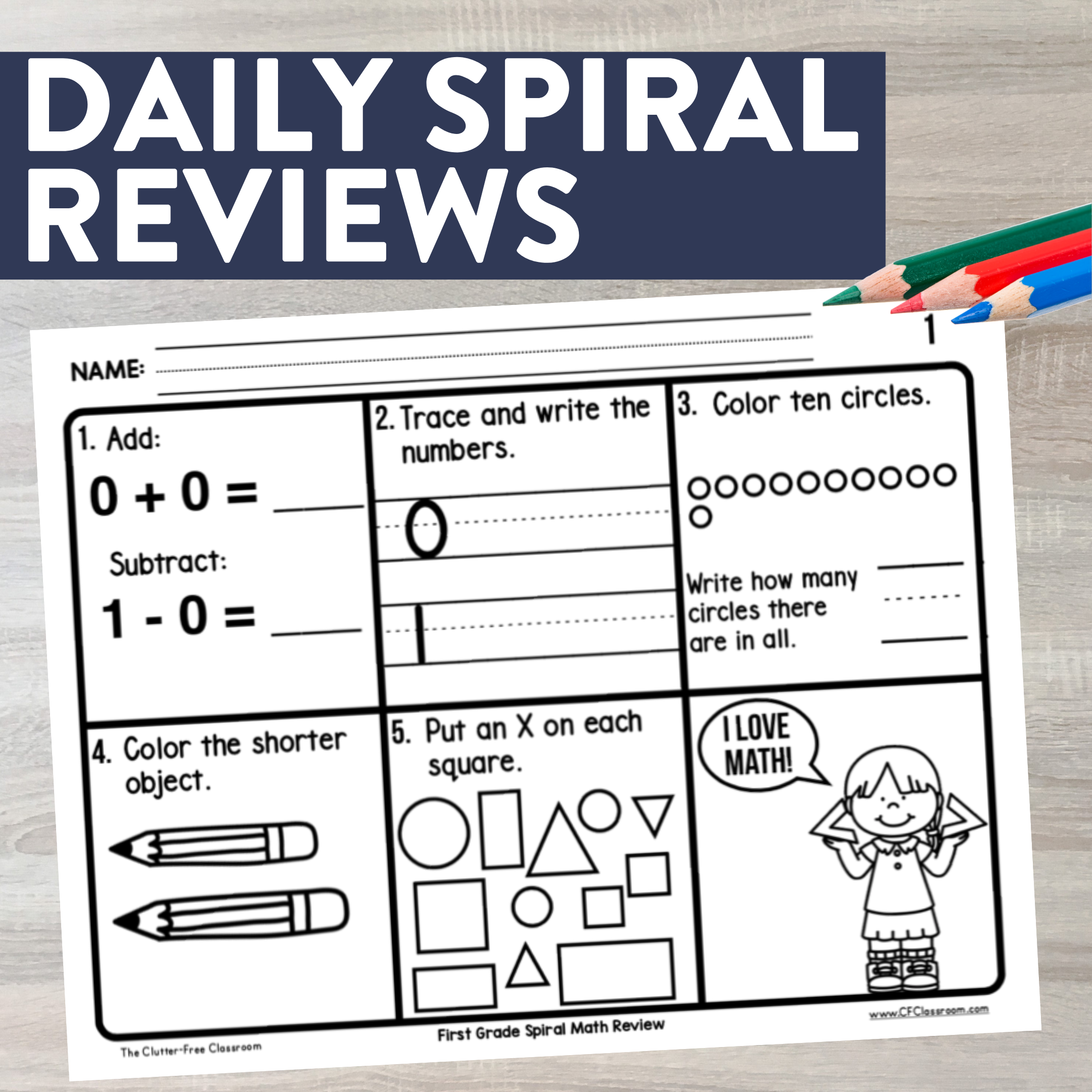 ELEMENTARY MATH RESOURCE COLLECTION OVERVIEW 1st GRADE MATH