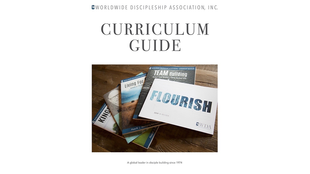 Worldwide Discipleship Association Leadership Institute Worldwide Discipleship Association Leadership Institute